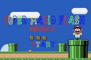Super Mario Flash - Version 2 - Unblocked Games IO