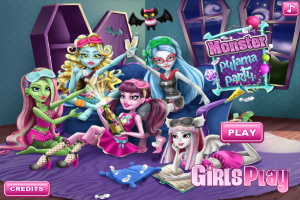 Monster Pyjama Party - Unblocked Games IO