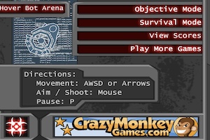 Hover Bot Arena - Unblocked Games IO