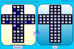 Unfolded Cube Puzzle - Unblocked Games IO